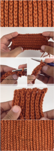 Crochet Ribbing Stitch - Easy Tutorial + Free Pattern - Crochetaholic