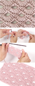 Crochet Arcade Stitch Pattern - Easy Tutorial - Crochetaholic