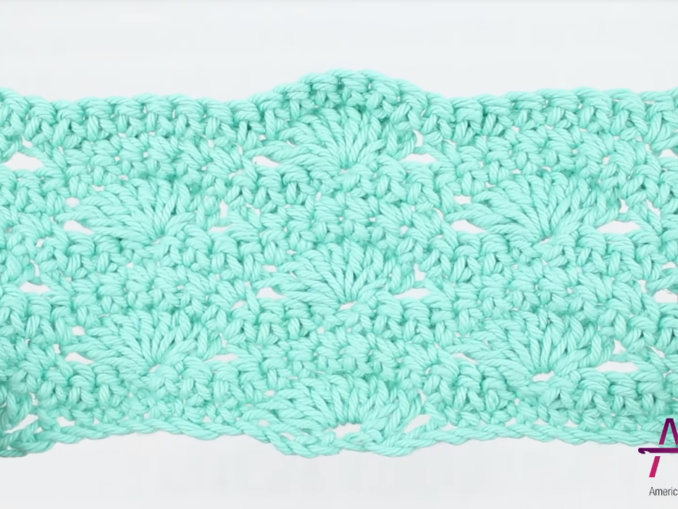 How To Crochet The Shell Stitch - Simple Tutorial For Beginners ...